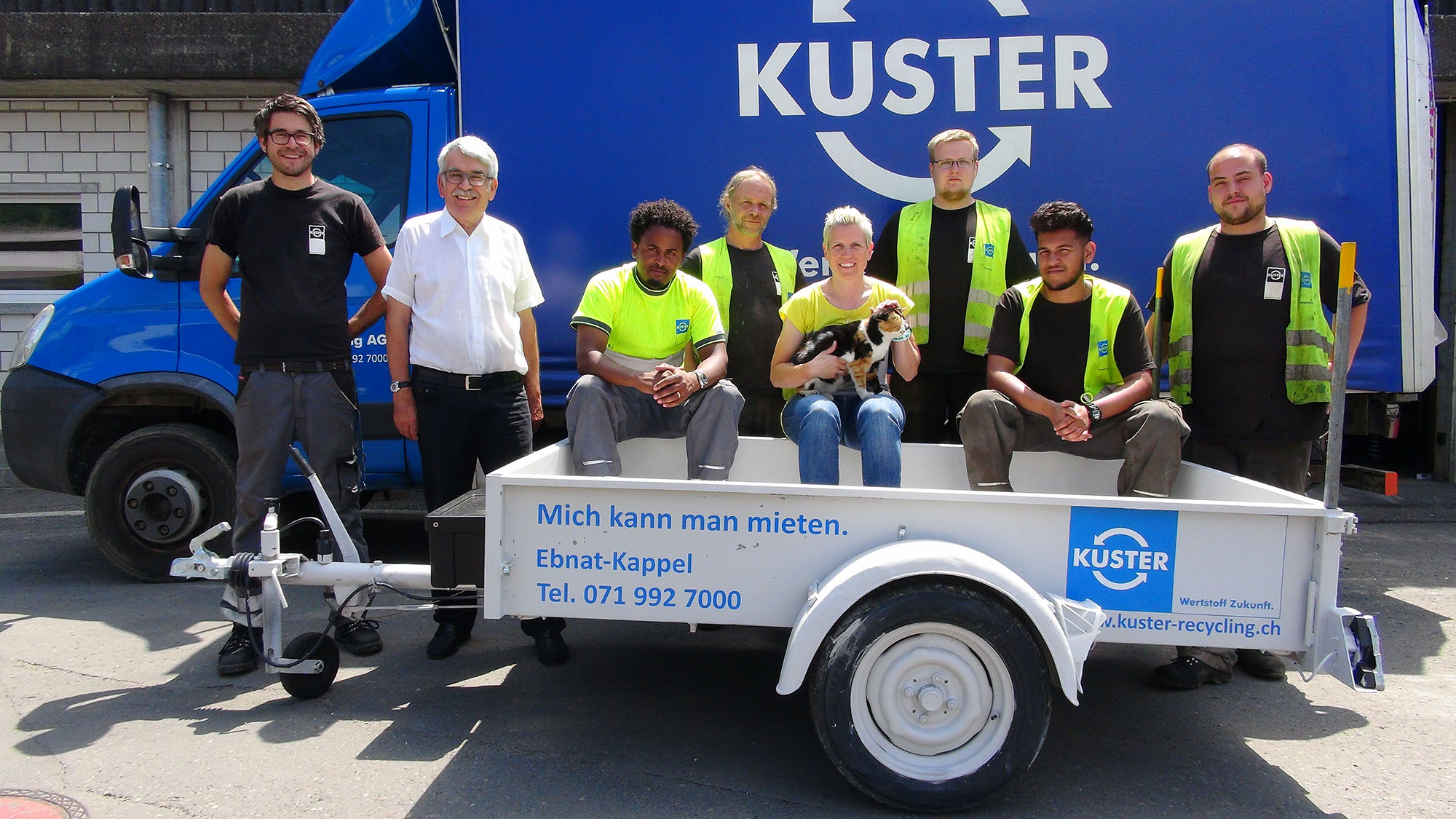 Kuster Recycling AG - Erweiterungsarbeiten abgeschlossen » Kuster ...